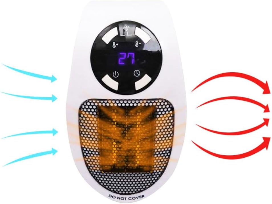 Amazon.com: 2024 Bliss Heat Plug In Heater Electric Space Toasty Heater ...