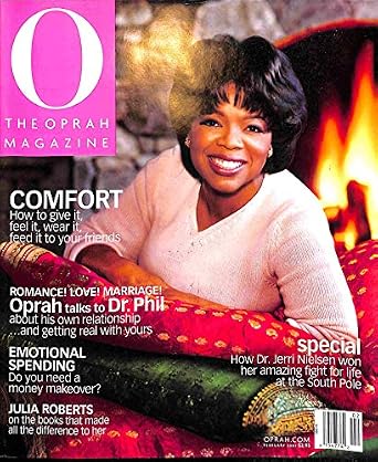 Oprah Winfrey O Magazine February 2001 Comfort Issue: Multiple: Amazon ...