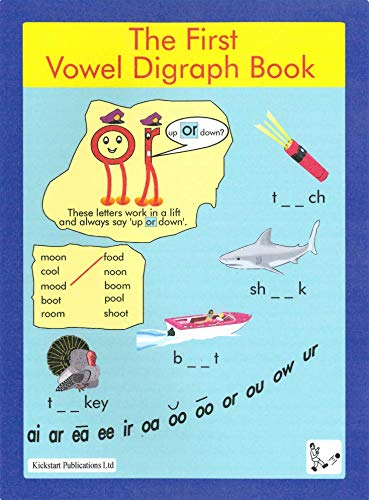 First Vowel Digraph Book: Amazon.co.uk: Kickstart Publications ...