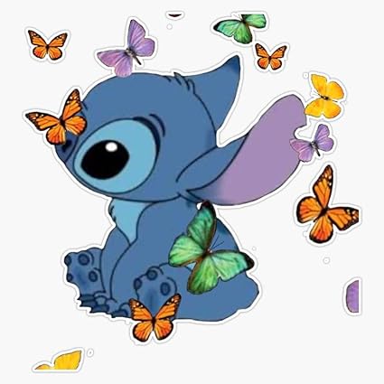 Amazon.com - Stitch Sticker Sticker Decal Bumper Sticker Waterproof 5"