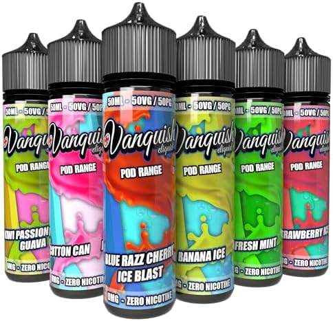 Hit Liquid Vape Juice | Delicate, Full Flavour E-Liquids | 6 x 50ml ...