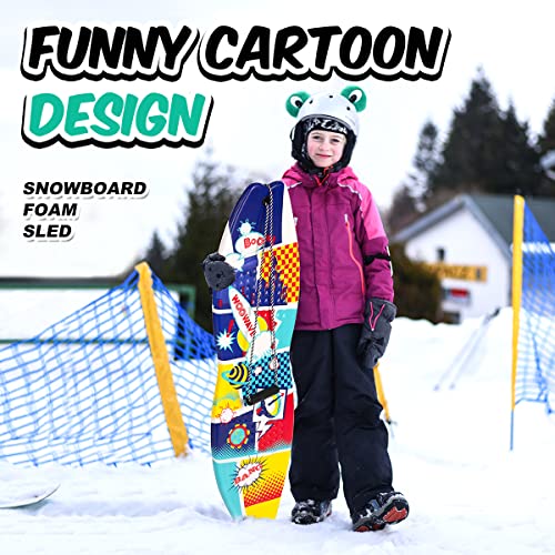 Snapklik.com : WOOWAVE Premium Foam Snowboard Snow Sleds For Kids 42 ...