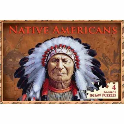 Amazon.com: Native Americans Deluxe Jigsaw Book (Deluxe Jigsaw Books ...