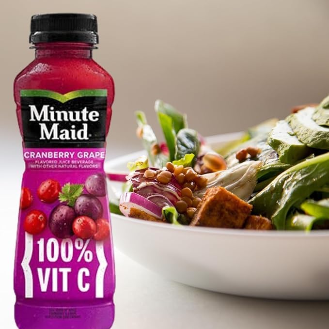Amazon.com: Minute Maid, 12oz Bottles, Pack of 12 (Cranberry Grape)