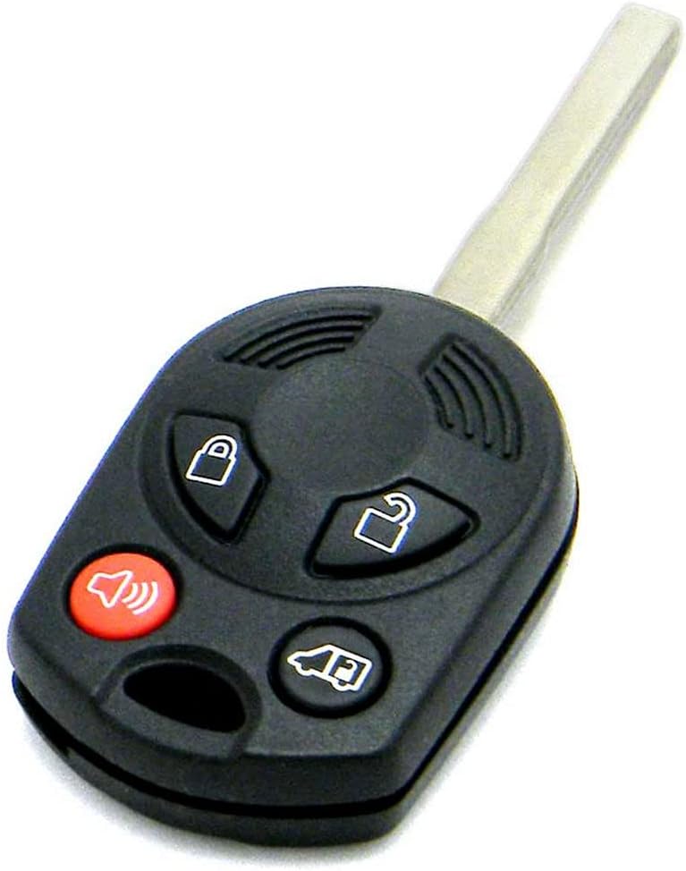 Amazon.com: OEM Electronic 4-Button Remote Head High Security Key Fob ...