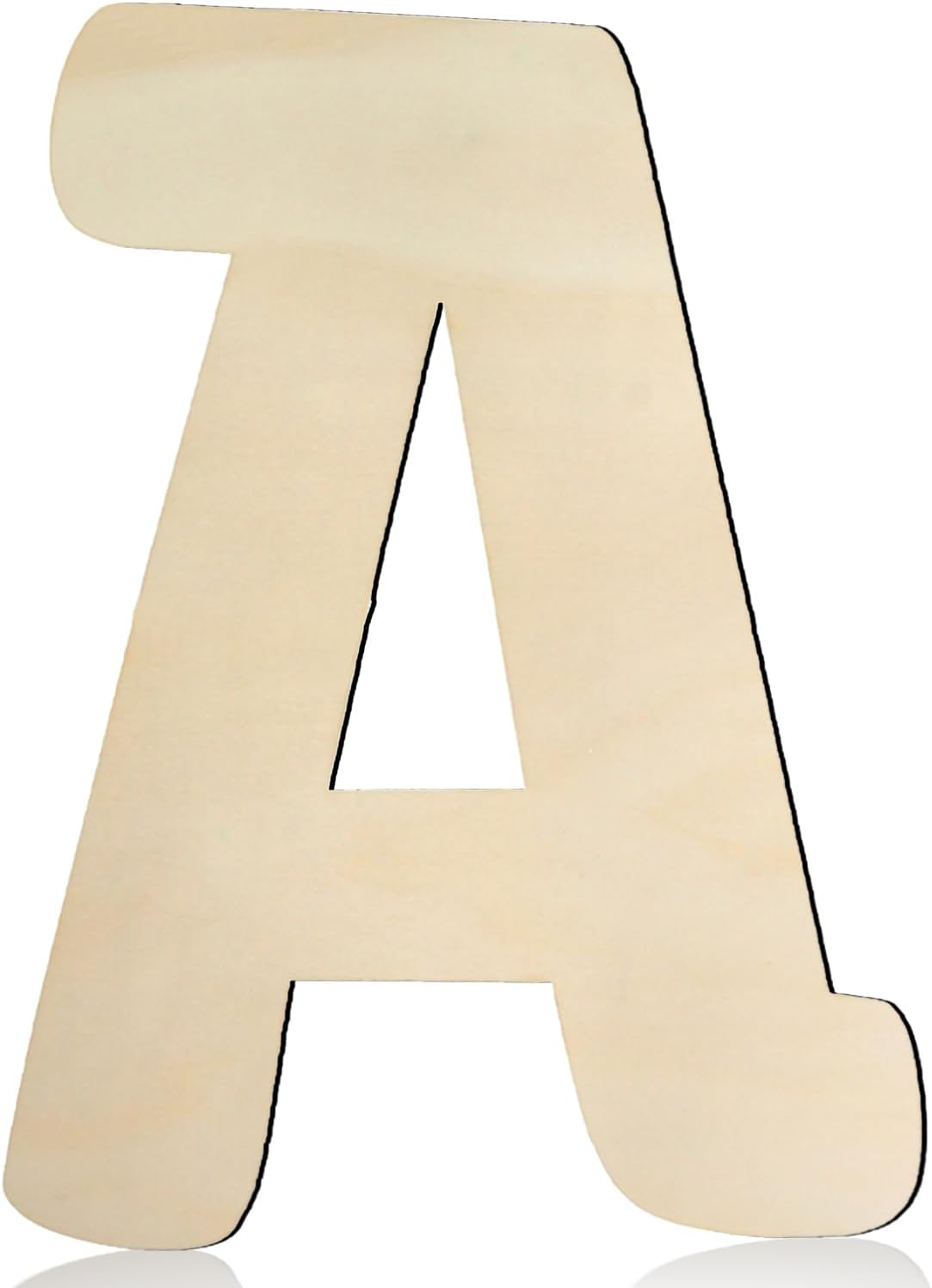 Amazon.com: Wooden Letters 8 Inch Wood Letter A 1/5 Inch Thick Cutouts ...