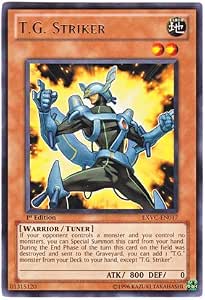 Amazon.co.jp: 遊戯王 英語版 EXVC-EN017 T.G. Striker TG ストライカー (レア) 1st ...