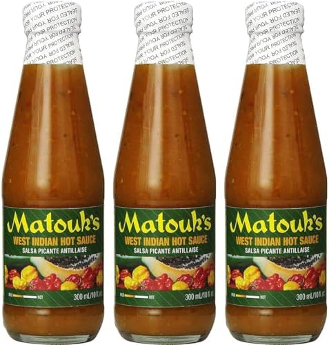Amazon.com : Matouk's West Indian Hot Sauce Salsa Picante 10 Ounce ...