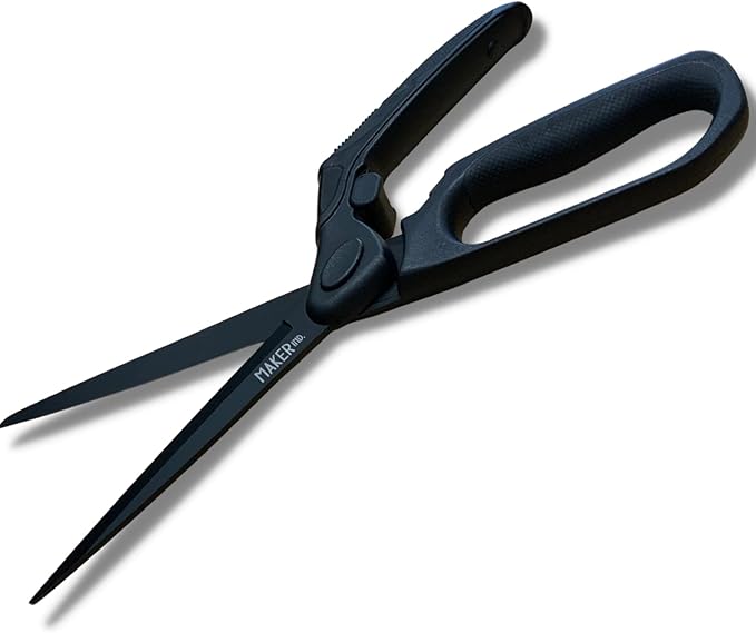 Maker Industries Pro Cut 11” Spring Assisted Scissors - Amazon.com