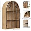 Amazon.com: Kate and Laurel Megara Decorative Wooden Hanging Arched ...
