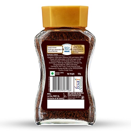 Nescafe Instant Coffee Powder - Gold Blend, 100 grams Eden Jar - Price ...