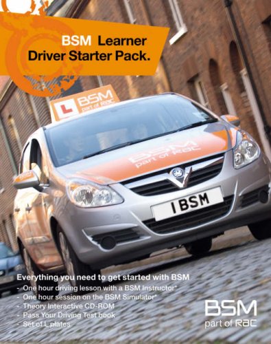 BSM Learner Driver Starter Pack : British School of Motoring: Amazon.de ...