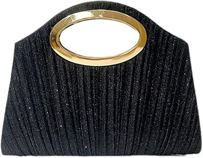Amazon.com: Kleidungly Women Evening Clutch Purses Elegant Shiny ...