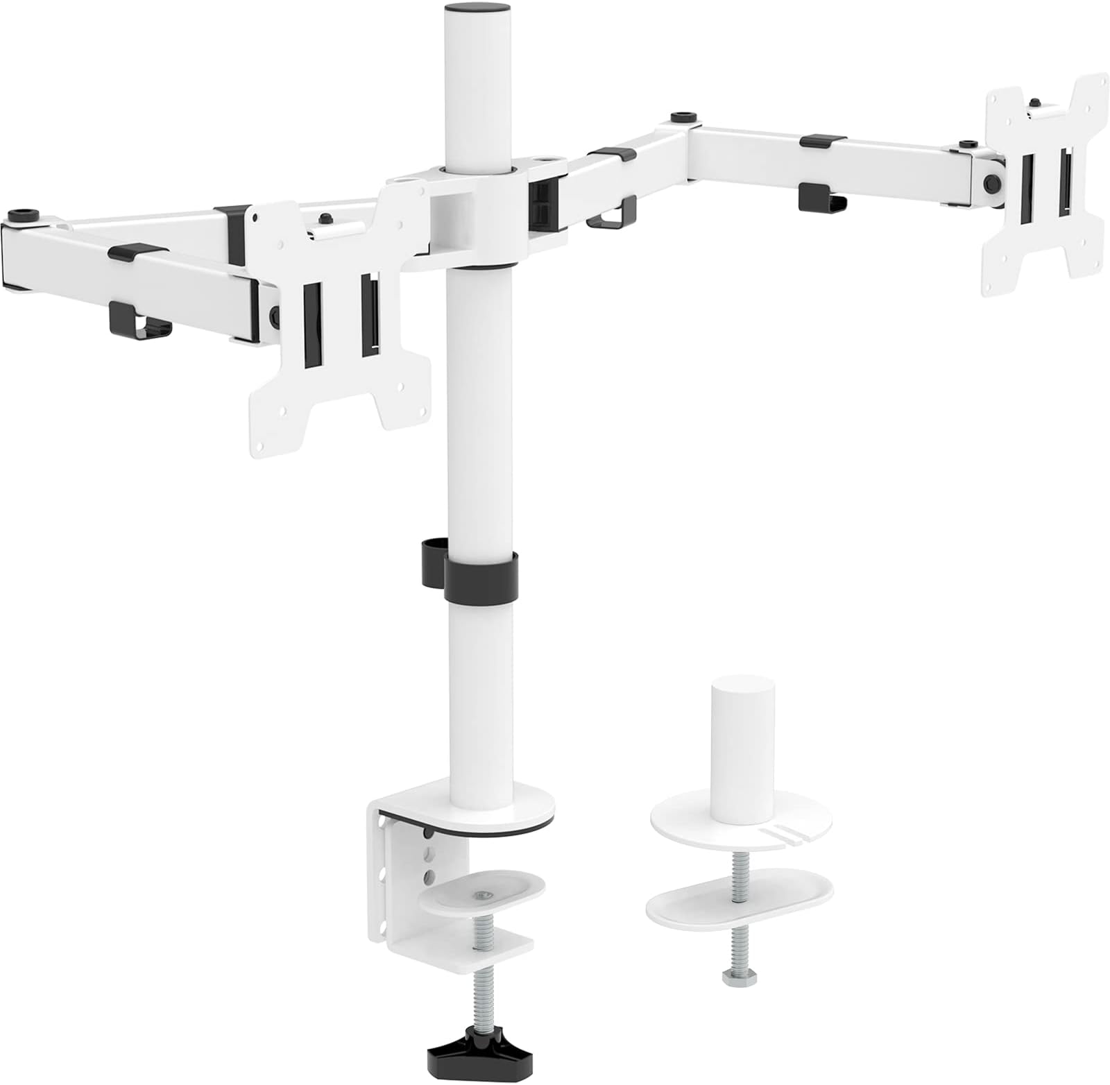 Amazon.com: VIVO Dual Vertically Stacked Monitor Desk Mount, Extra Tall ...