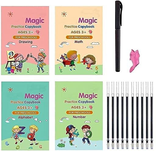 18_2N2 Magic Copy Book For Kids Magic Practice Copy Book Refill Magic ...