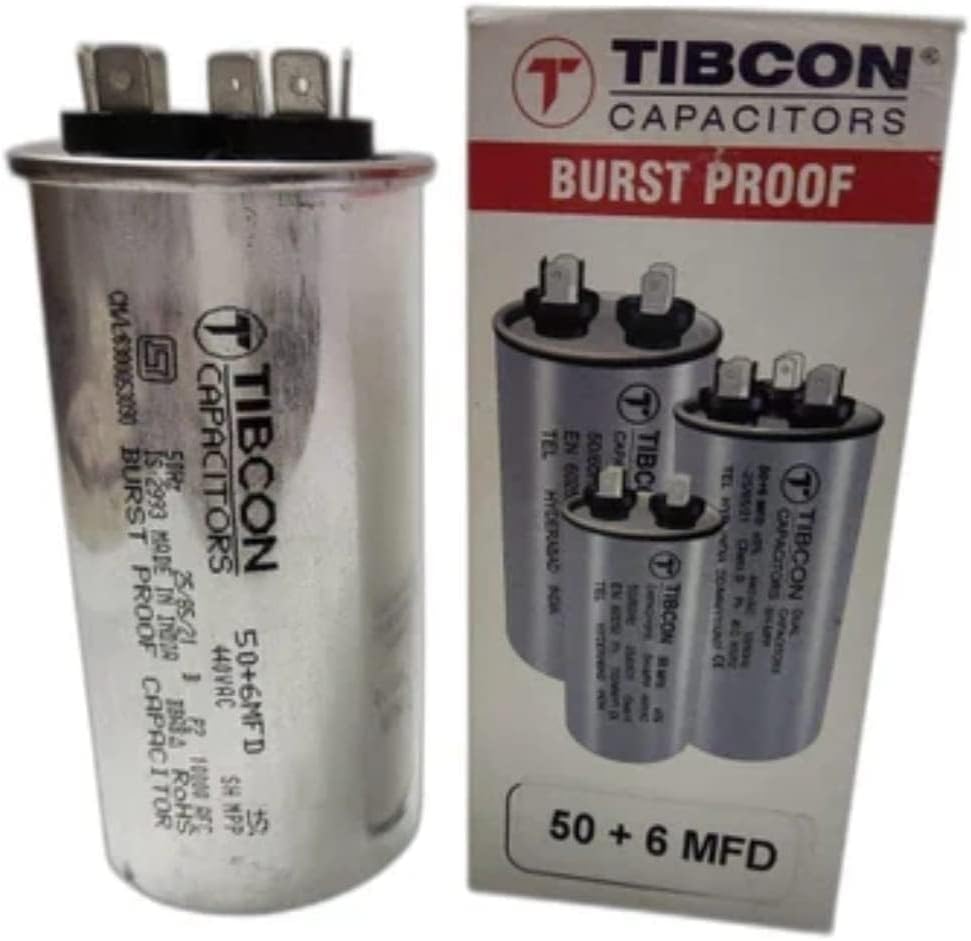 Ekya 45.2 mF Round Aluminum Capacitor for 1.5 Ton AC : Amazon.in ...