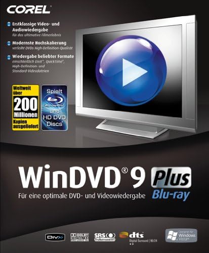 WinDVD 9 Plus Blu-ray (DVD-ROM) : Amazon.co.uk: Software