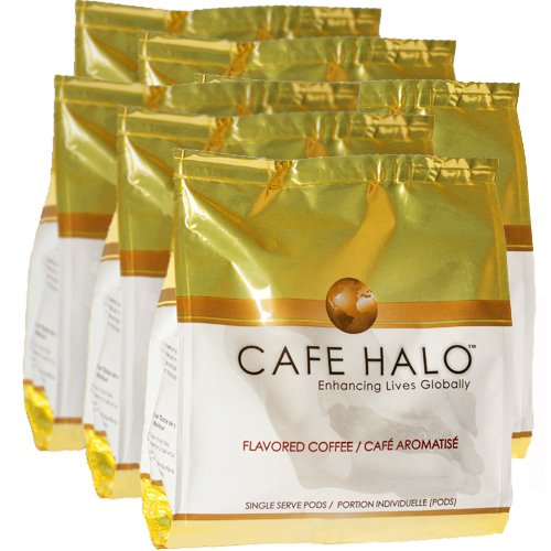 Amazon.com: Cafe Halo Cappuccino Coffee Pods (4.23-Ounce), 16-Count ...
