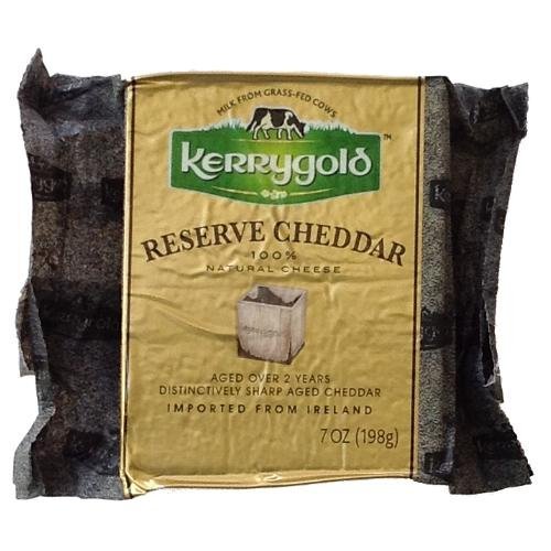 Amazon.com: Kerrygold Reserve Irish Cheddar Distinctively Sharp Aged ...