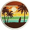 Amazon.com: PatchClub Surf & Beach Sunset, 3.15 inches - Outdoor ...