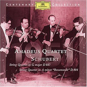 Schubert: String Quartet in G major, D887 / String Quartet in A minor "Rosamunde" D804 - Amazon ...