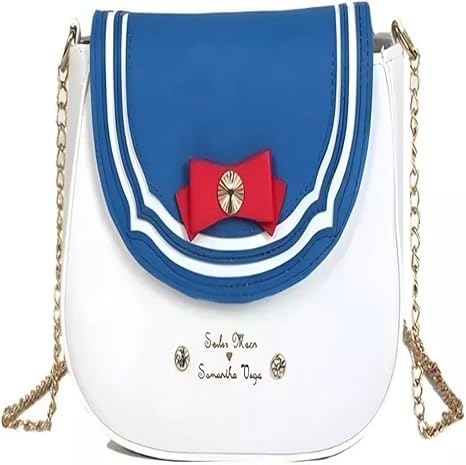Sunwel Fashion Kawaii Anime Cosplay Purse with Bow Stone Chain Shoulder ...
