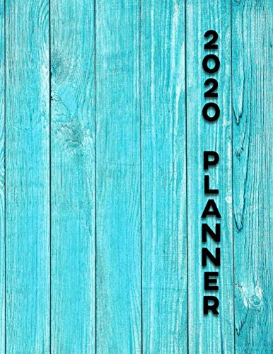 2020 Planner: Turquoise Monthly and Weekly Planning Calendar with ...