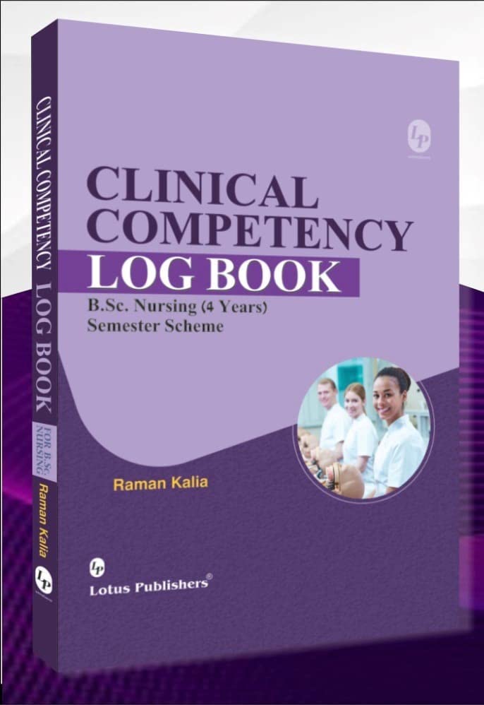 Amazon.in: Buy Clinical Competency Log Book for B. Sc. Nursing (4 Years ...