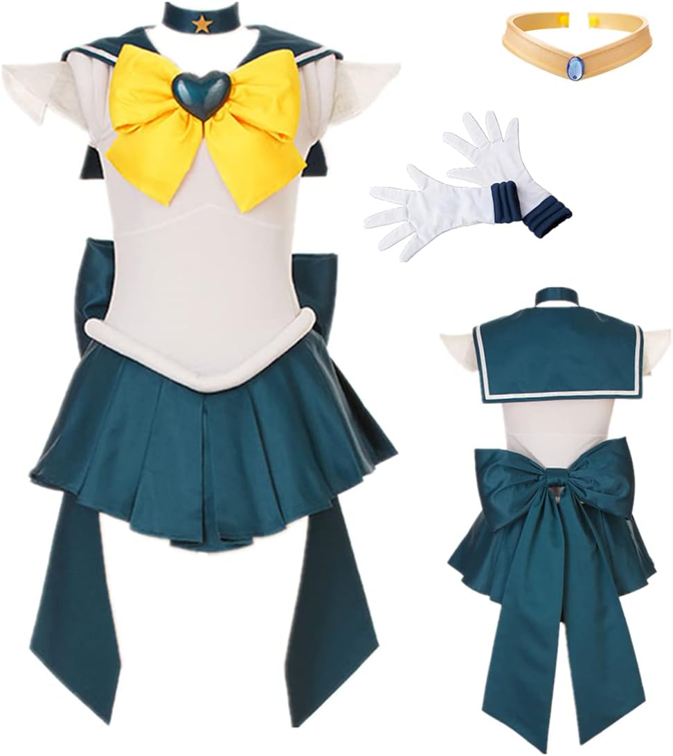 Amazon.com: YOUYI US size Women Uranus Cosplay Costume Super S combat ...