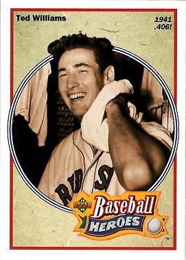 Ted Williams Baseball Card 1941