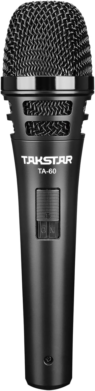 Amazon.com: TAKSTAR TA-60 Super-Cardioid Dynamic Microphone with Steel ...