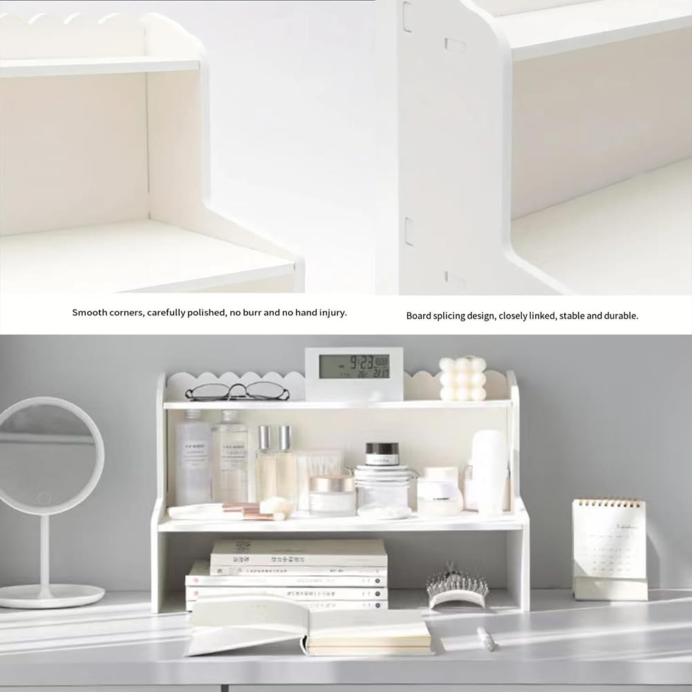 Snapklik.com : Desktop Organizer Office Desk Storage Rack, Desktop ...