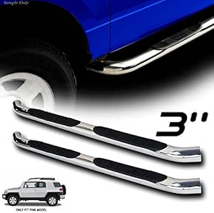 Amazon.com: VXMOTOR for 2007-2014 Toyota Fj Cruiser 3" Chrome SS ...