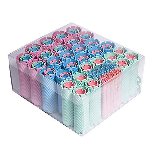 Amazon.com : Perezy 100Pcs/Set 10 Sizes Hair Perm Rods Kit Cold ...