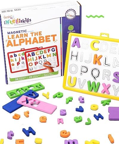 Wembley Fun with 3 in 1 Magnetic Alphabets for Kids Learning with ...