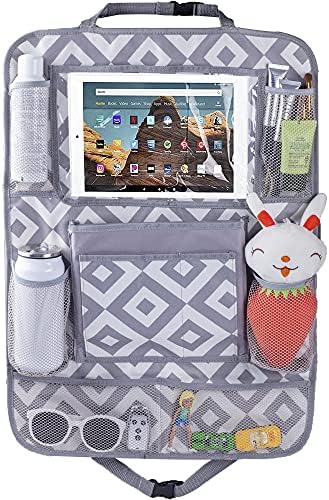 Amazon.com: Tactical Vehicle Seat Back Organizer with Clear 10" Tablet ...