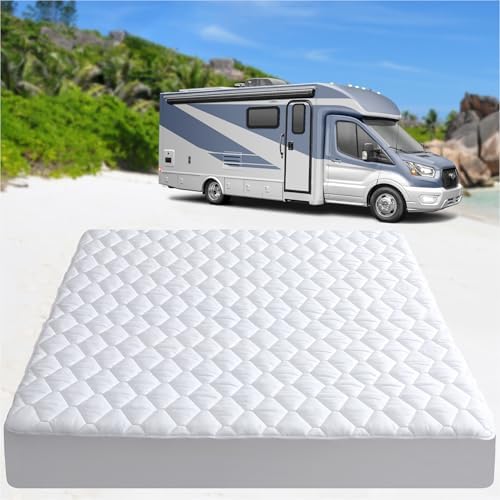 Amazon.com: Lunsing RV Full XL Size Mattress Protector, Soft Breathable ...