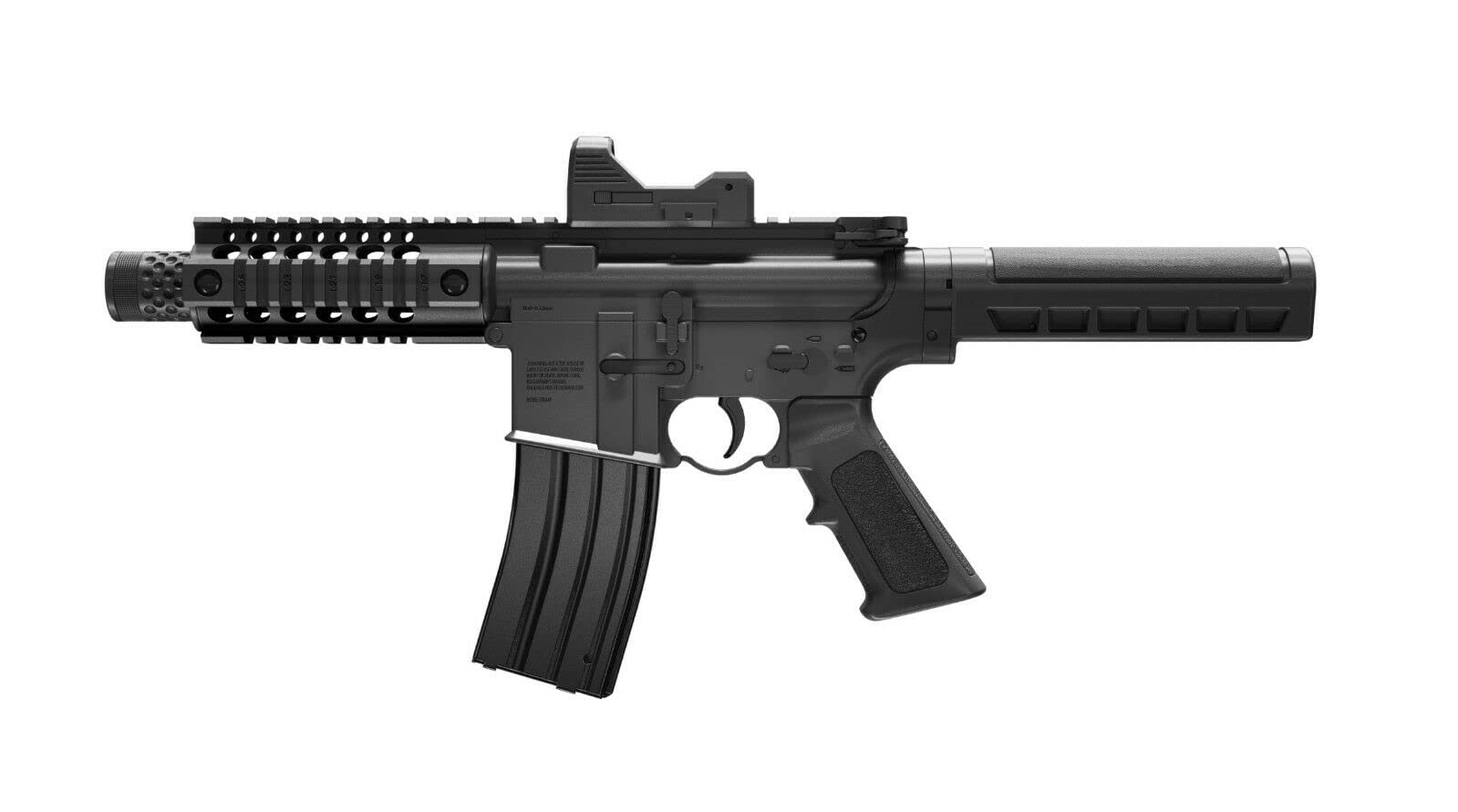 Buy Crosman A4 Pistol (Black) CO2 Powered, Full Auto BB Air Pistol ...