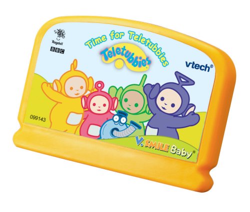 Amazon.com: VTech V.Smile 嬰兒學習遊戲:Teletubbies 的時間 : VTech: 玩具和遊戲