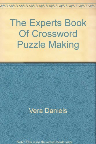 The Experts' Book of Crossword Puzzle Making | Amazon.com.br