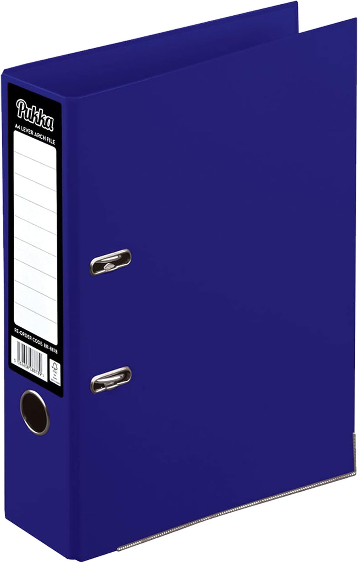 ED Pukka A4 Glossy 2-Ring Lever Arch Files School Work Office 75mm ...