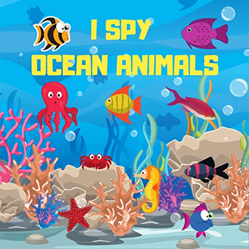 I Spy Ocean Animals: A Fun Learn Activity & Guessing A-Z Game for Kids ...