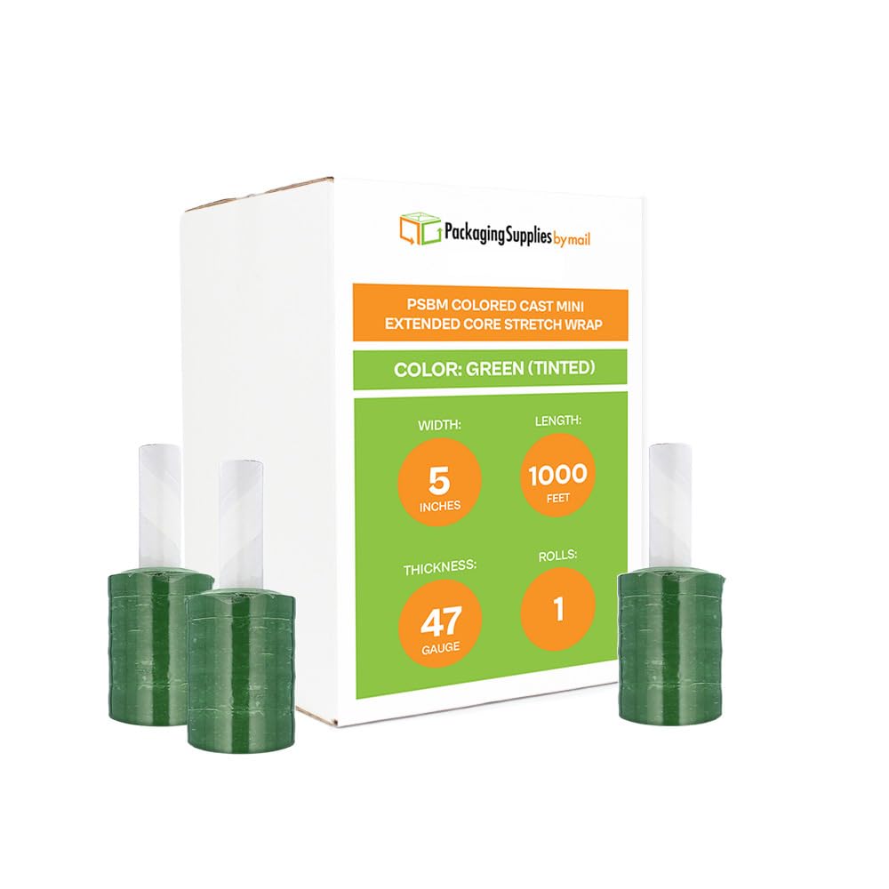 Amazon.com : Mini Stretch Wrap for Packing with Handles, 1 Pack, 5 Inch ...