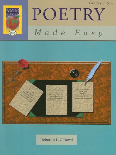 Poetry Made Easy, Grades 7-8: O'Dowd, Deborah L: 9781583240939: Amazon ...