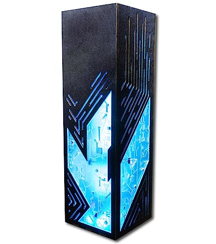 Circuit Board Lamp | CyberPunk Style Decoration Lamp RGB LED | Handmade ...