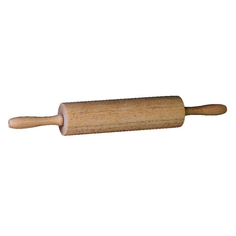 Avanti Classic Wooden Rolling Pin, 43 cm Length, Brown (12947): Rolling ...