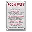 Amazon.com: EYSL Tin Signs Vintage Room Sign For Teen Girls Bedroom ...