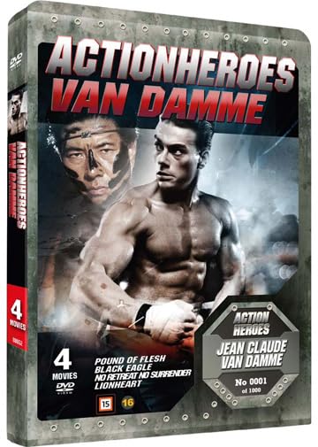 Amazon.com: Jean-Claude Van Damme Action Heroes Collection 4-DVD Set ...