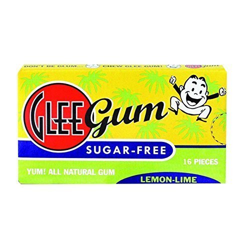 Amazon.com: Glee Gum Sugar-Free Lemon-Lime, 1-Ounce (Pack of 12) (Value ...