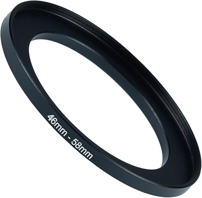 Amazon.com : GZNLY 46mm to 58mm Step-up Adapter Rings Filter Adapter ...